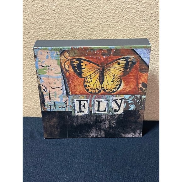 Kelly Rae | Art | Kelly Rae Roberts Canvas Wallhanging Monarch ...